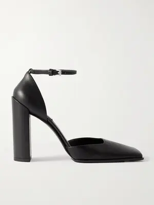 Alaïa 90mm Leather D'orsay Pumps - Black