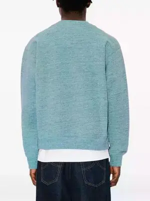 Kenzo Paris Chainstitch-embroidered Logo Sweatshirt