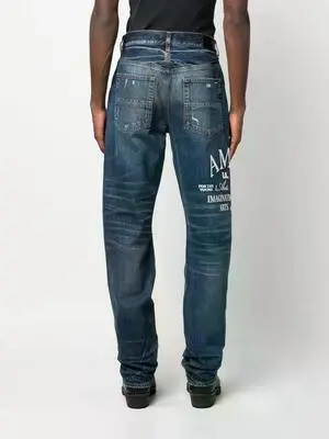 Amiri Arts District Straight-leg Jeans
