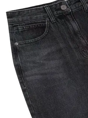 STUDIO TOMBOY Adjustable Waist Bootcut Jeans