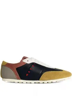 Marni Panelled Sneakers - Black