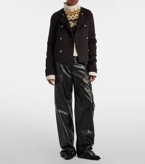 Proenza Schouler Double-breasted Wool-blend Jacket