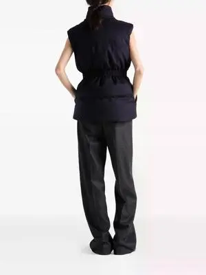 Prada Padded Triangle-logo Gilet