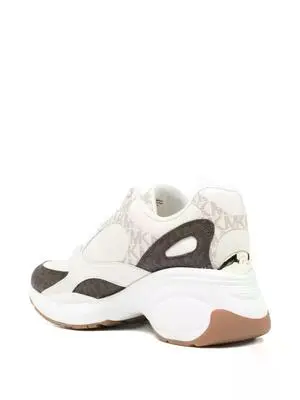 Michael Kors Zuma Lace-up Sneakers - Neutrals