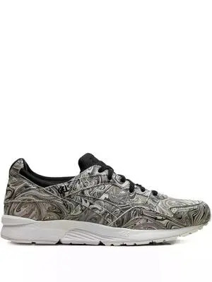 Asics Gel Lyte V Swirl Print Lace-up Sneakers