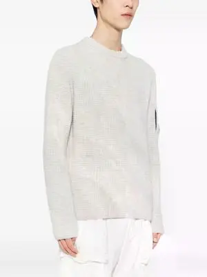 C.P. COMPANY Logo-patch Jumper