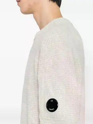 C.P. COMPANY Logo-patch Jumper