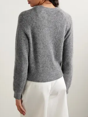 DÔEN Petra Knitted Cardigan - Gray
