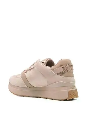 Liu Jo Panelled Lace-up Sneakers - Neutrals
