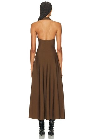 Khaite Melina Open Back Dress