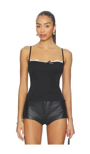 Superdown Bryslyn Cami Top - Black
