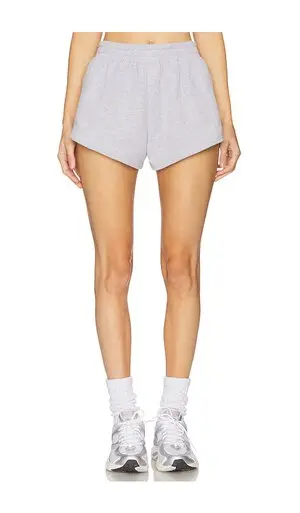 LOVERS AND FRIENDS Gabriella Fleece Shorts - Grey