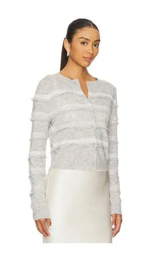 LoveShackFancy Claralise Cardigan With Ribbon Detailing