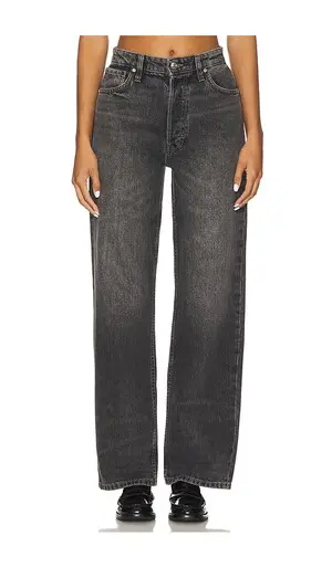 EB DENIM Sofia High Rise Relaxed Jean - Black