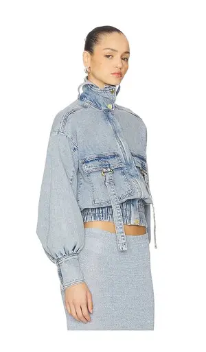 ASTA RESORT Diana Denim Parker Jacket