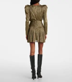 Isabel Marant Étoile Eloise Asymmetric Embellished Miniskirt
