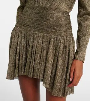 Isabel Marant Étoile Eloise Asymmetric Embellished Miniskirt