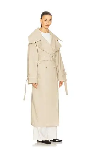 LAMARQUE Josephine Trench Coat - Nude
