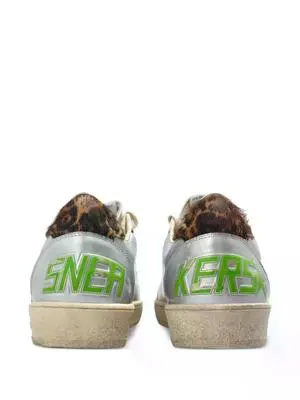 GOLDEN GOOSE Ballstar Sneakers - Silver