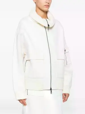 P.a.r.o.s.h Zip-front Textured Jacket