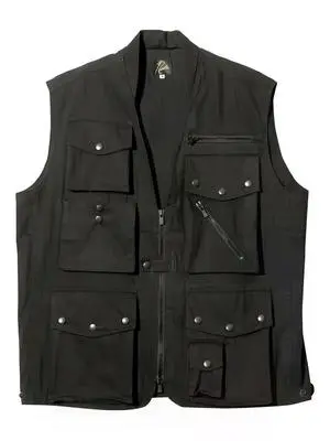 Needles Multi-pocket Zip-up Vest