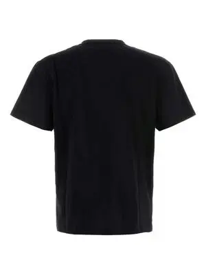 Alexander McQueen Cotton T-shirt With Logo Detail - Black