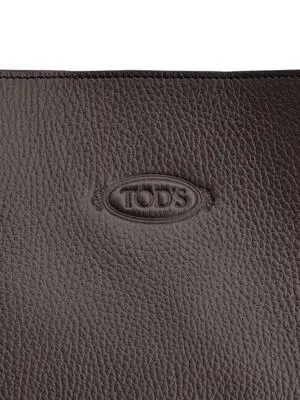 TOD'S Pebble-grain Tote Bag With Gommini Detailing