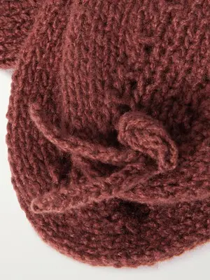 Gabriela Hearst Nikola Ribbed Cashmere-blend Socks - Red