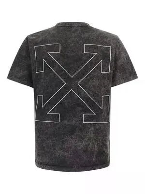 Off-White Outline Arrow-print T-shirt - Black