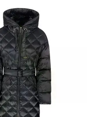 Max Mara Quilted Belted Coat