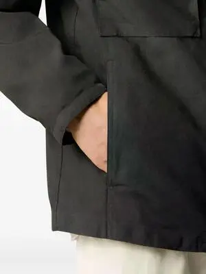 Stone Island Hooded Patch-pocket Jacket