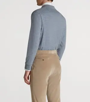 Dunhill Superfine Virgin Merino Wool Shirt