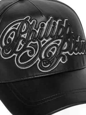 Philipp Plein Curved Embroidered Baseball Cap