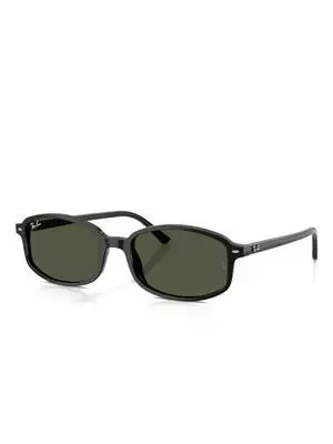 Ray-ban Sam Rectangle-frame Sunglasses - Black