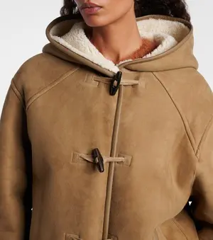 YVES SALOMON Reversible Suede And Shearling Jacket