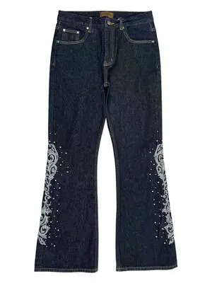 Birth Of Royal Child Embellished Jeans For Men