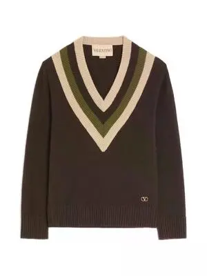 Valentino Garavani Wool Jumper - Brown