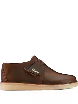 Clarks Leather Lace-up Boots - Brown