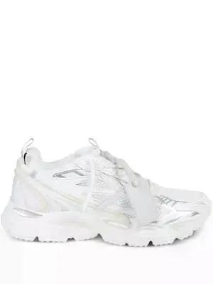 Off-White Be Right Back" Metallic Detail Sneakers - White