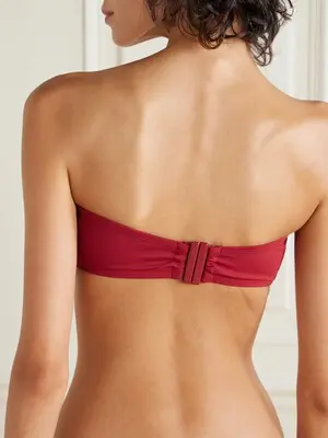 ERES Les Essentiels Show Bandeau Bikini Top - Red