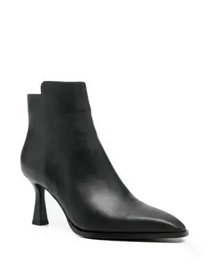 Lola Cruz Leather Ankle Boots