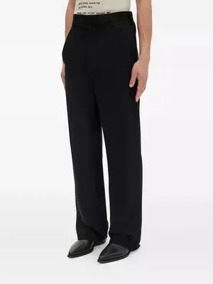 ANN DEMEULEMEESTER Straight Leg Pocketed Trousers