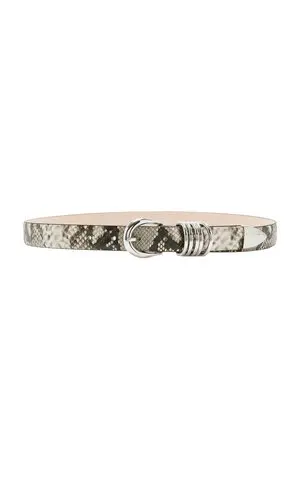 DEHANCHE Déhanche Hollyhock Snake-Effect Leather Belt Python