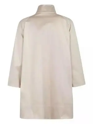 FAY High-neck Patch-pocket Coat