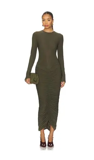 Ronny Kobo Sidonie Dress In . Also - Olive