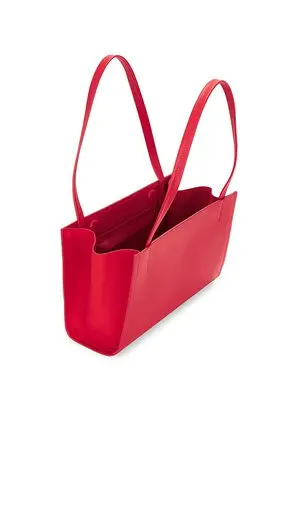ST. AGNI Slim Wonton Tote Bag - Red