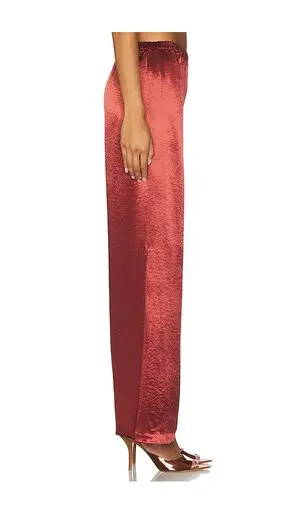 Amanda Uprichard Mariko Wide Leg Trousers
