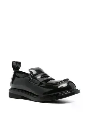 Moschino Penny-slot Leather Loafers