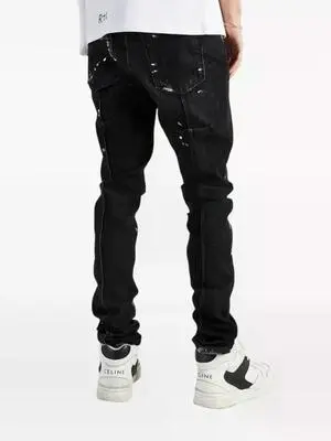 RtA Clayton Paint-splatter Jeans