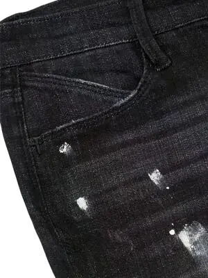 RtA Clayton Paint-splatter Jeans